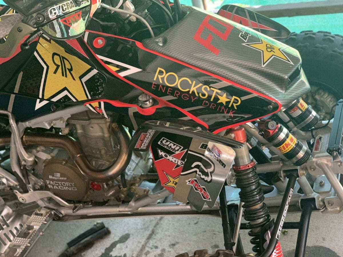 HONDA TRX 450R 2004 - 2012 ALUMINUM AIR RADIATOR SCOOPS TRX 450 R ALUM ...