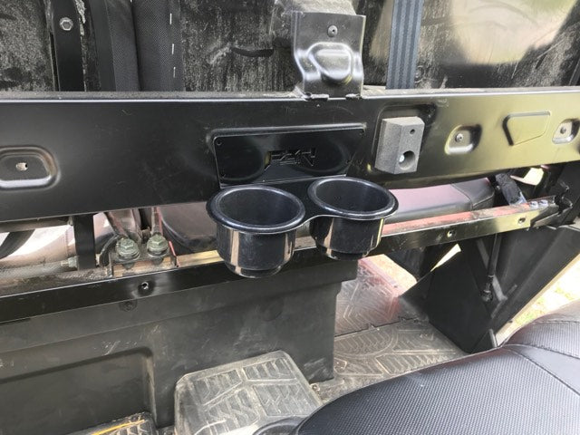 POLARIS RANGER CREW 2018 and UP BLACK Back Seat JUMBO CUP HOLDERS – PBR ...