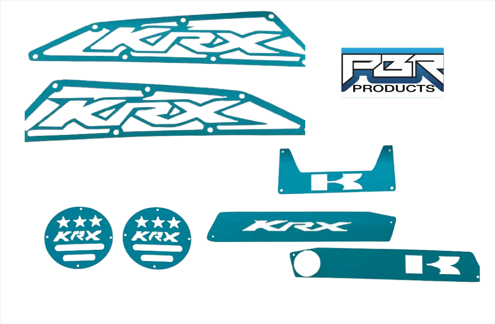 Kawasaki KRX Accessory kit: Frog Skins, Dash Panels, Cubby & Floor Dra ...