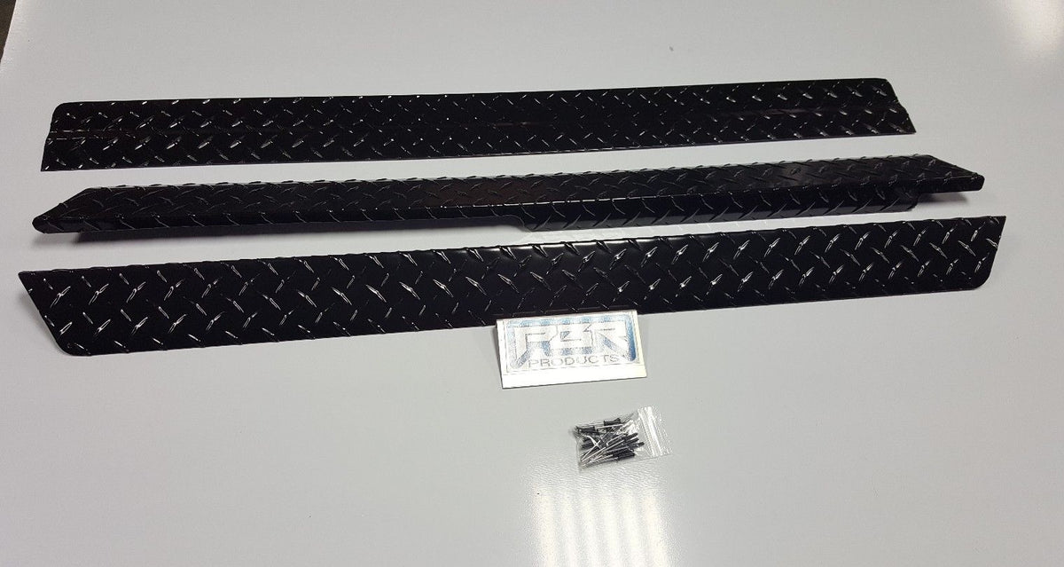 Club Car DS Diamond Plate Rocker Panel covers & Kick Panel BLACK – PBR ...