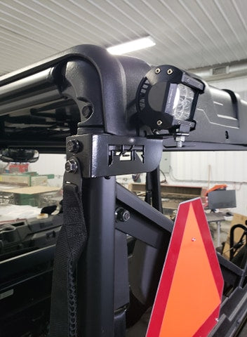 PBR Products 2020 and up Polaris Ranger Rear Light Bar Mounts - Mounts